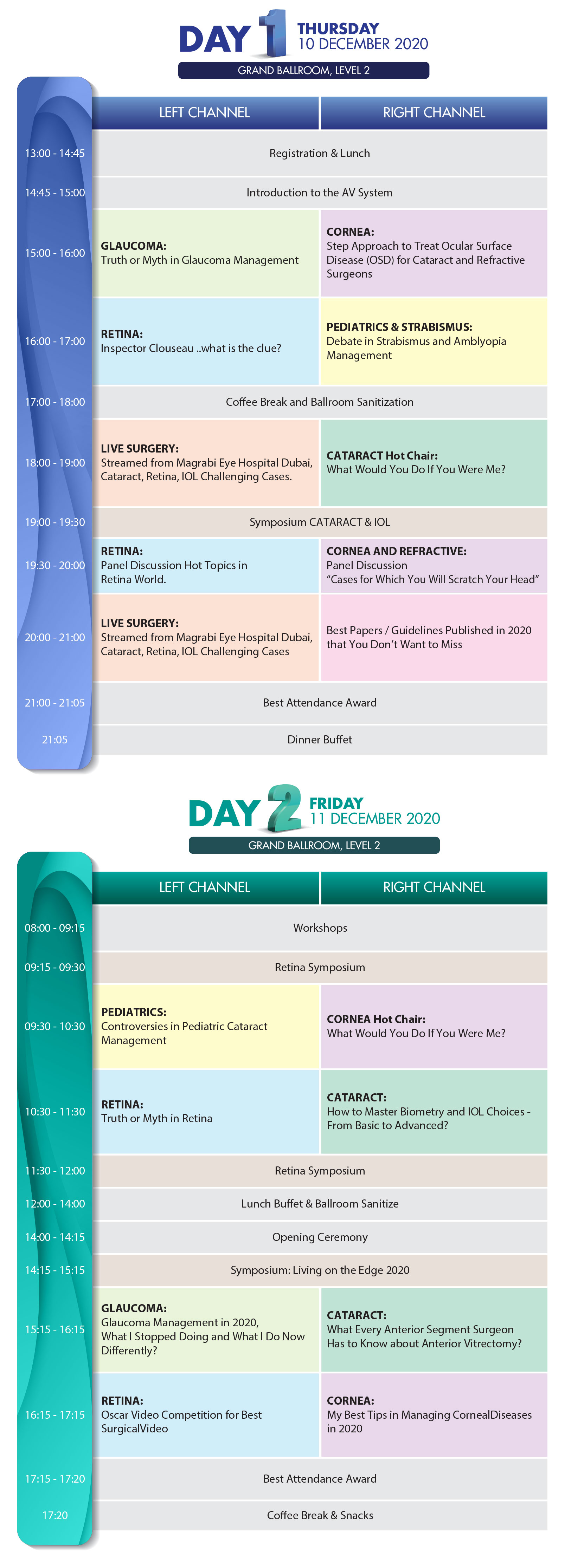 Program at a Glance - EPOMEC 2020